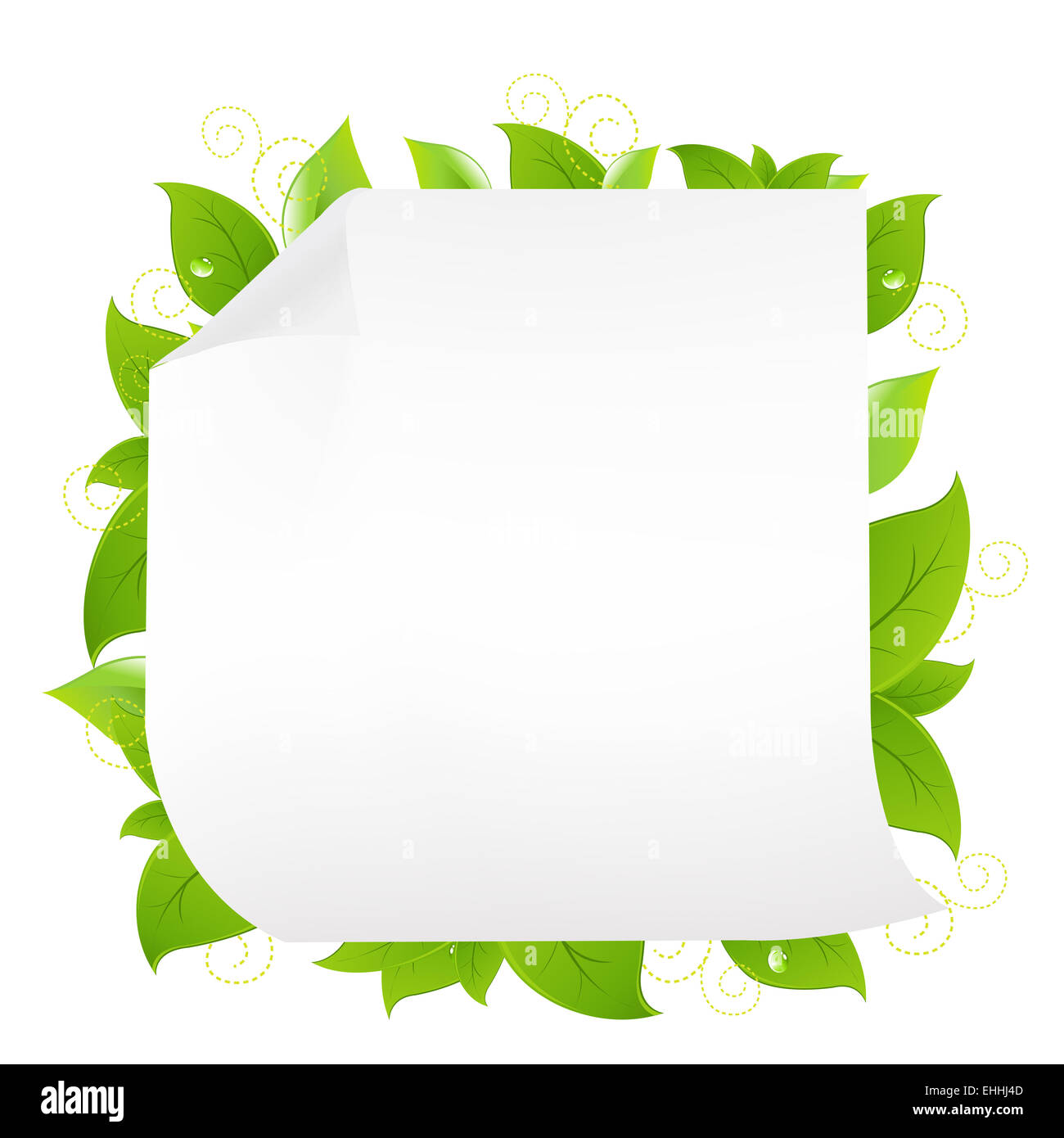 Creative composition paper blank Cut Out Stock Images & Pictures - Alamy