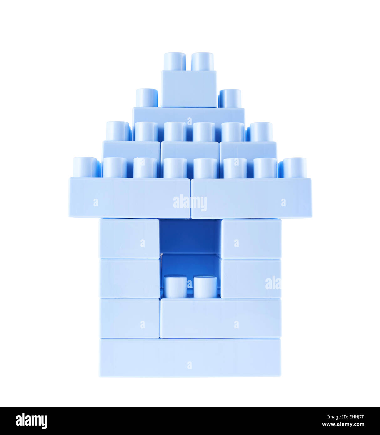 Child building model Cut Out Stock Images & Pictures - Alamy