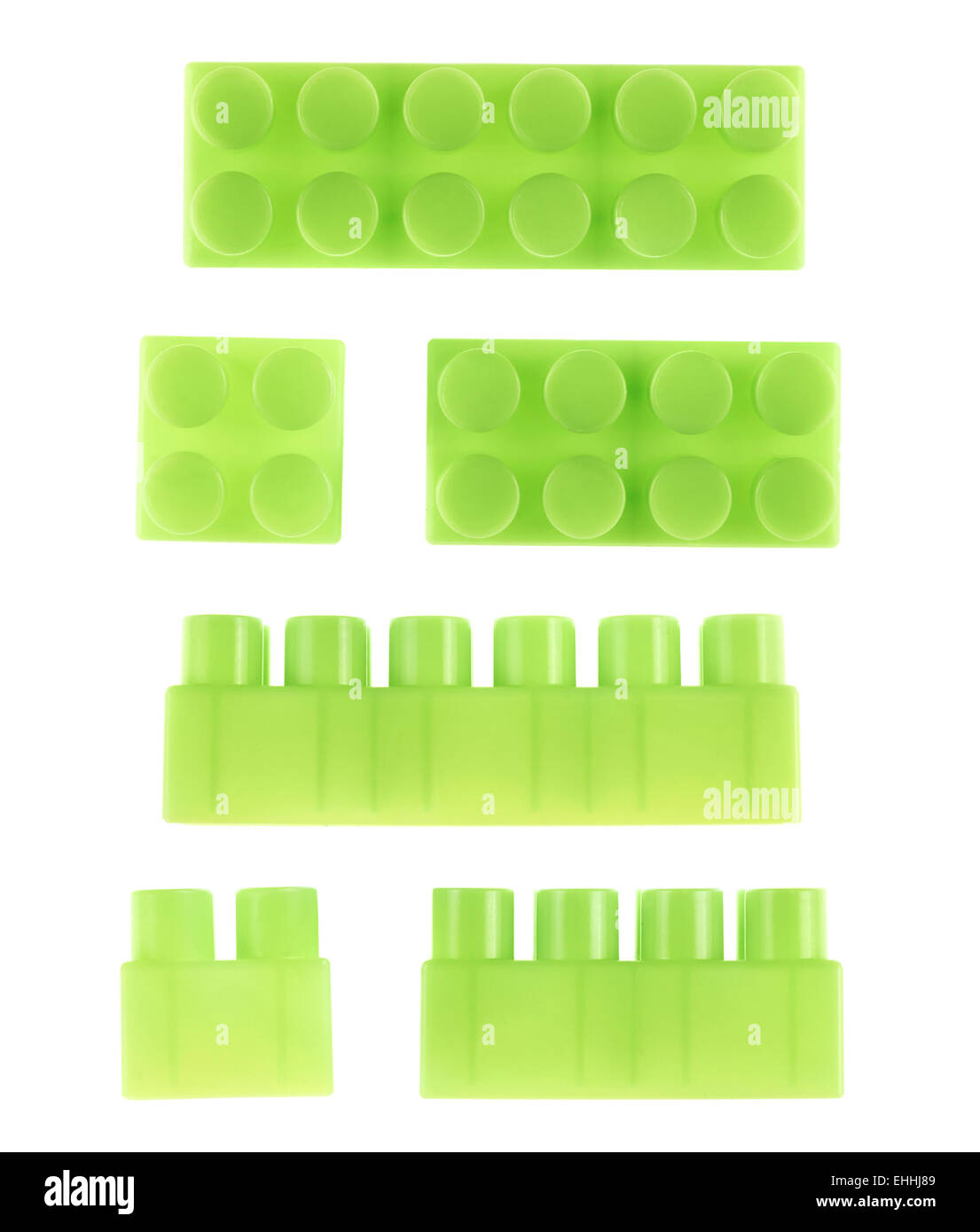 Set of toy construction blocks isolated Stock Photo - Alamy