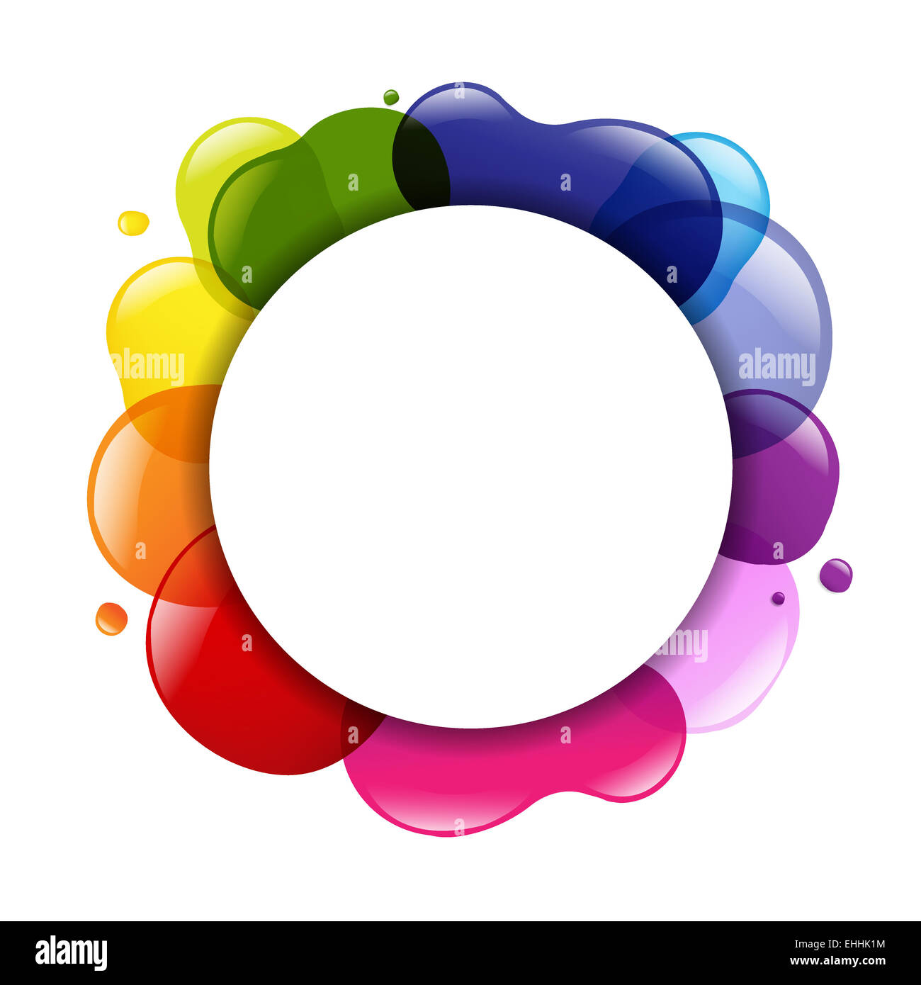 Dialog Balloon And Color Stock Photo - Alamy