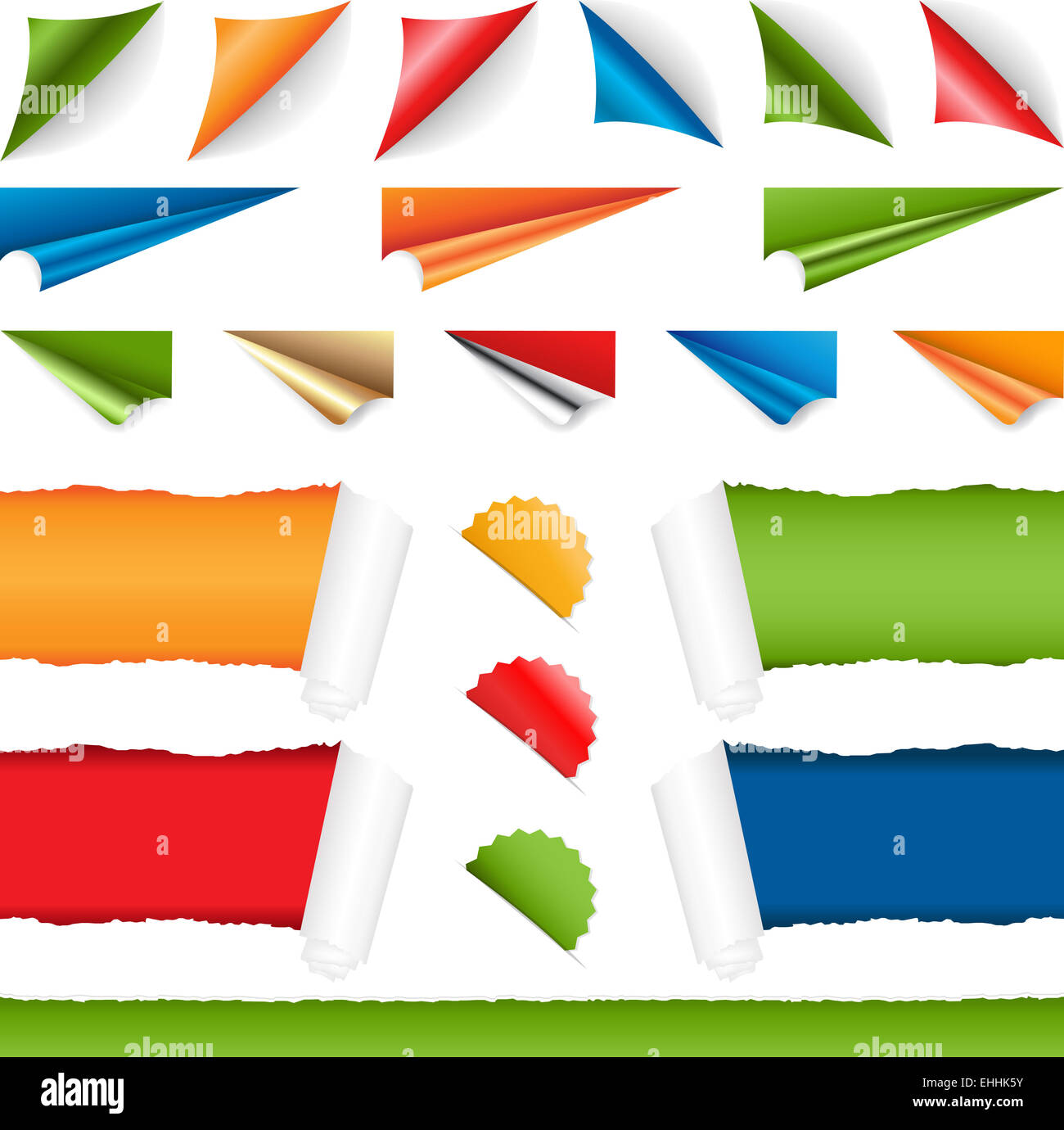 Folded corners hi-res stock photography and images - Alamy