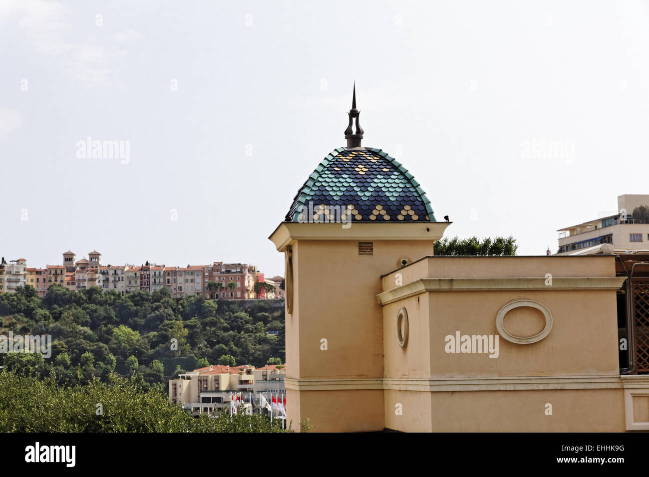 Monaco, beautiful building Stock Photo - Alamy