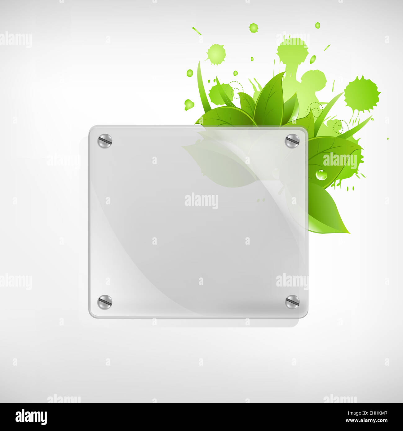 Eco Glass Background Stock Photo - Alamy