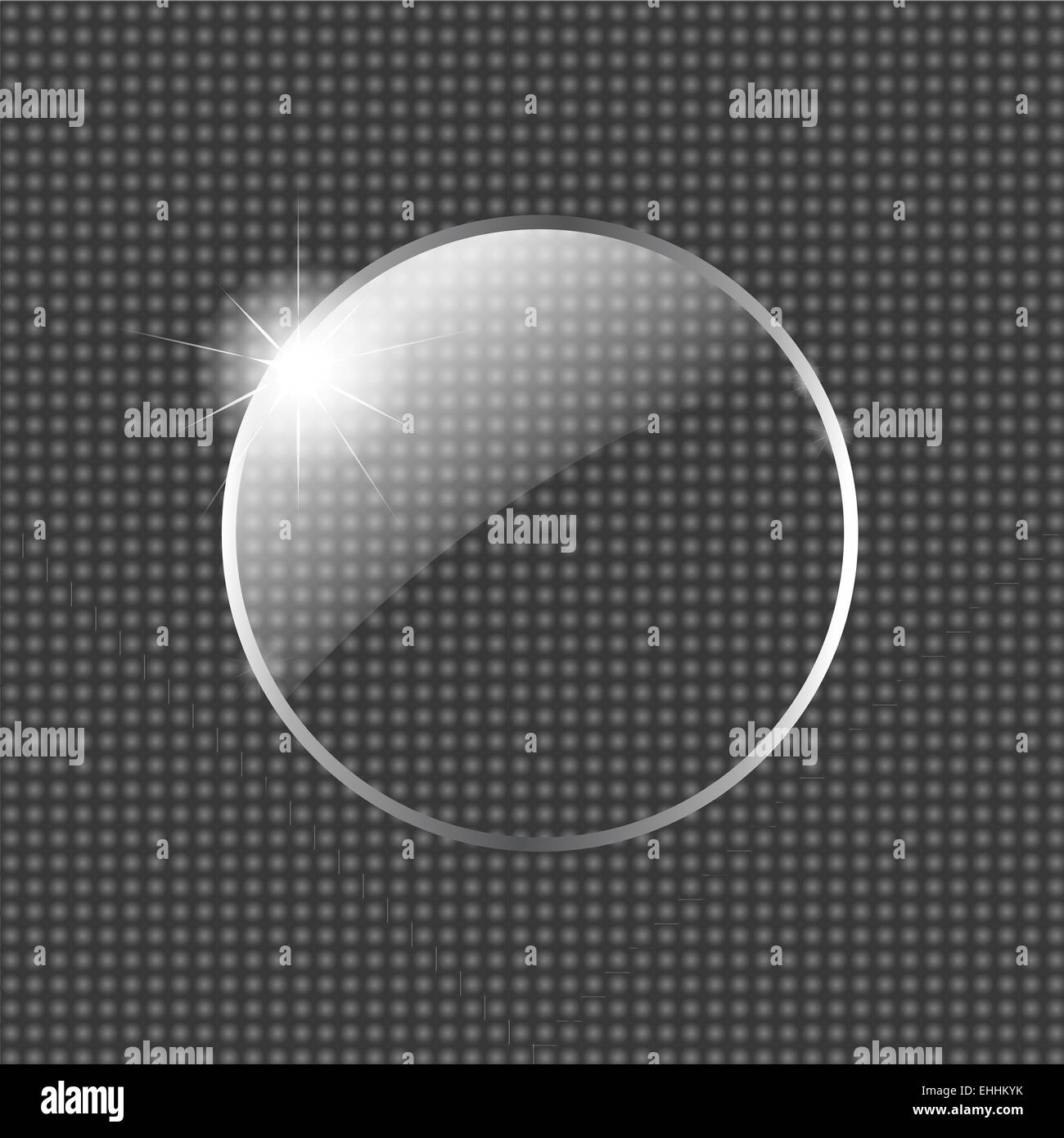 Glass Ball With Star Stock Photo - Alamy
