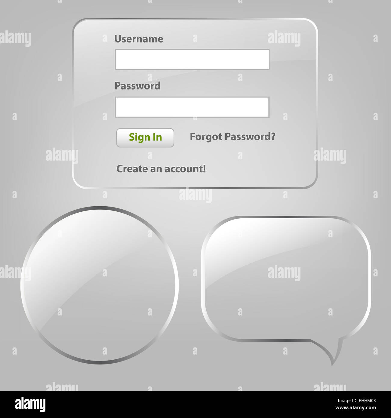 Glass elements hi-res stock photography and images - Alamy