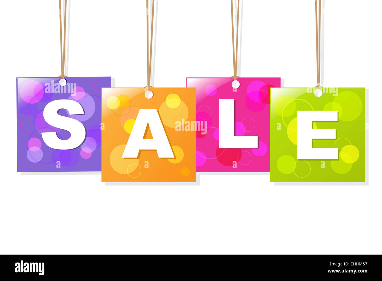 Sale promotion labels Cut Out Stock Images & Pictures - Alamy