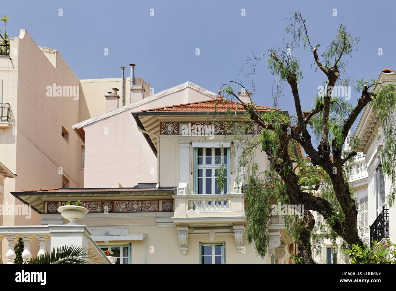 Monaco Ville, House Stock Photo - Alamy