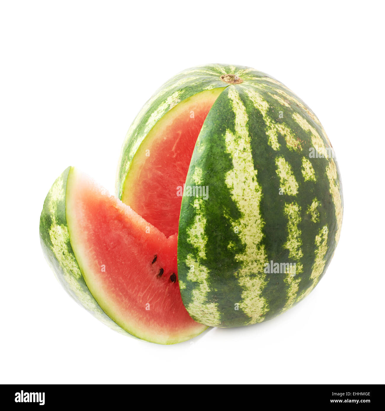 Watermelon fruit isolated Stock Photo - Alamy