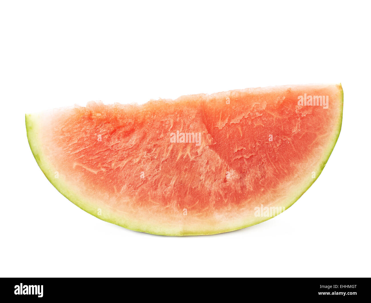 Single slice of a watermelon fruit isolated Stock Photo - Alamy