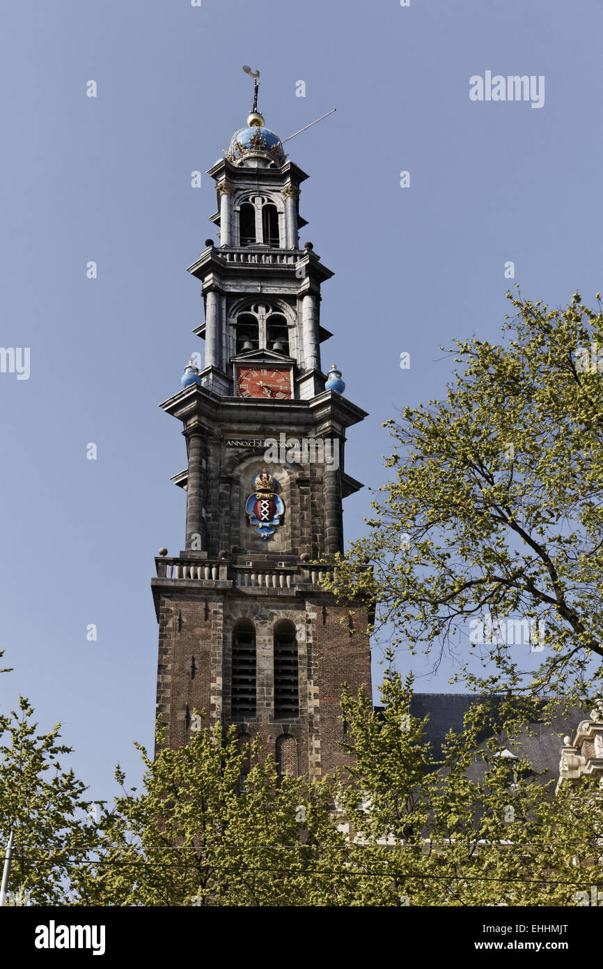 Amsterdam, Western Church (Westerkerk Stock Photo - Alamy