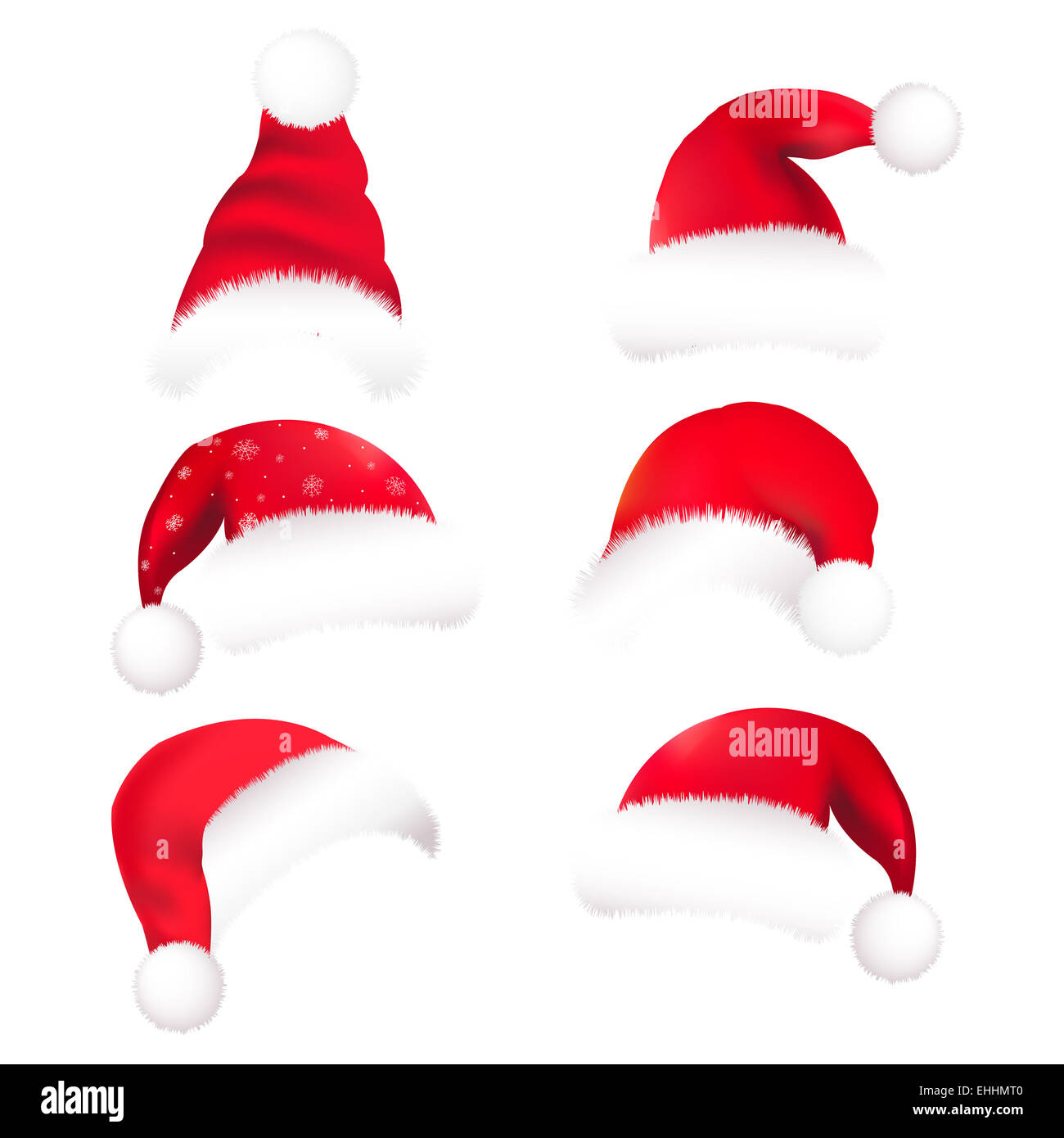 Santa detail Cut Out Stock Images & Pictures - Alamy