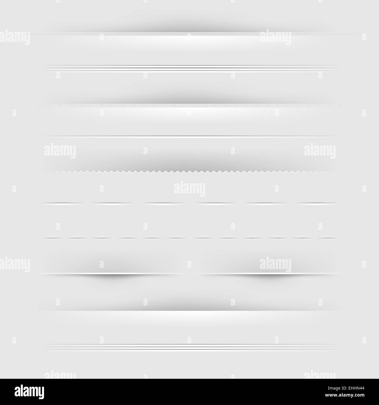 Black and white dividers hi-res stock photography and images - Alamy