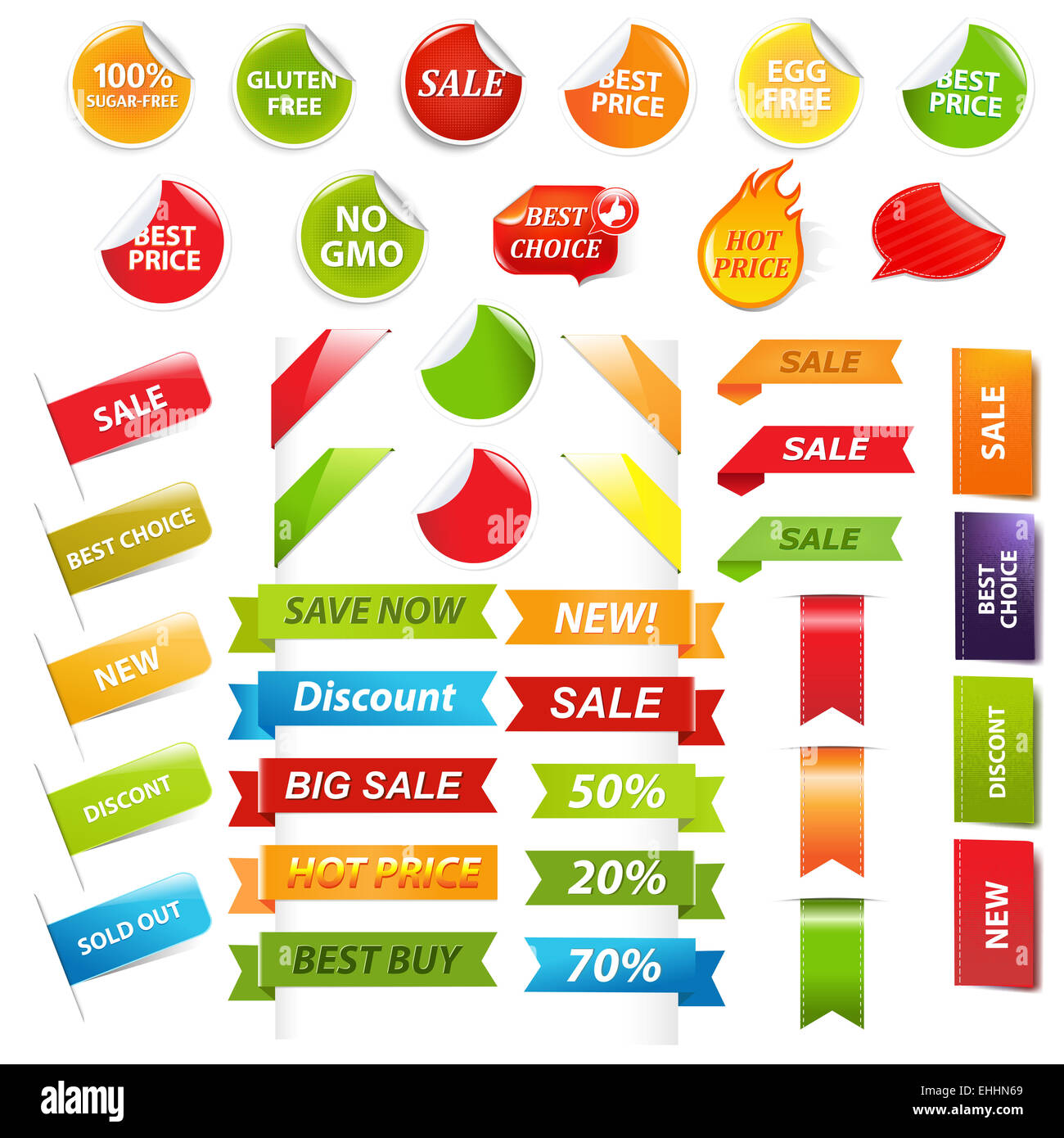 Web labels hi-res stock photography and images - Alamy