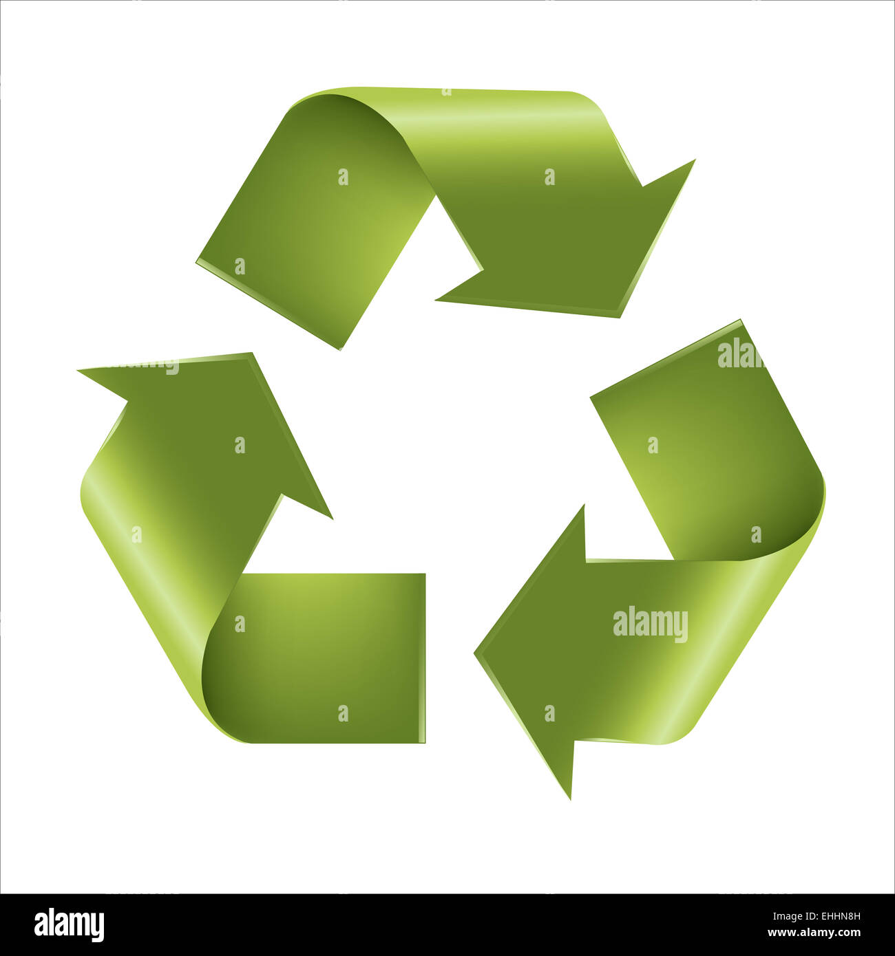 Recycle pattern Cut Out Stock Images & Pictures - Alamy