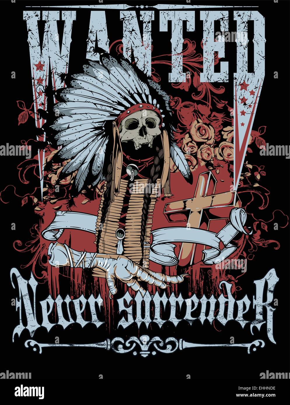 Indigenous native indian woman Stock Vector Images - Alamy