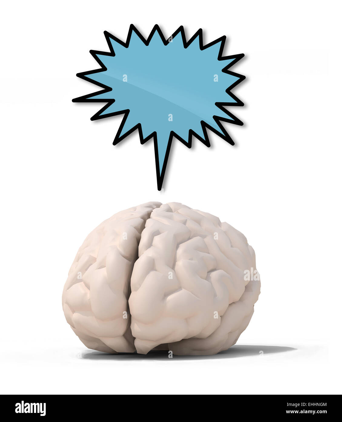 Cartoon brain hi-res stock photography and images - Alamy