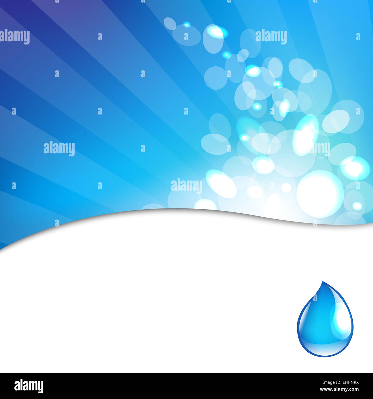 Water Drop Background Stock Photo - Alamy