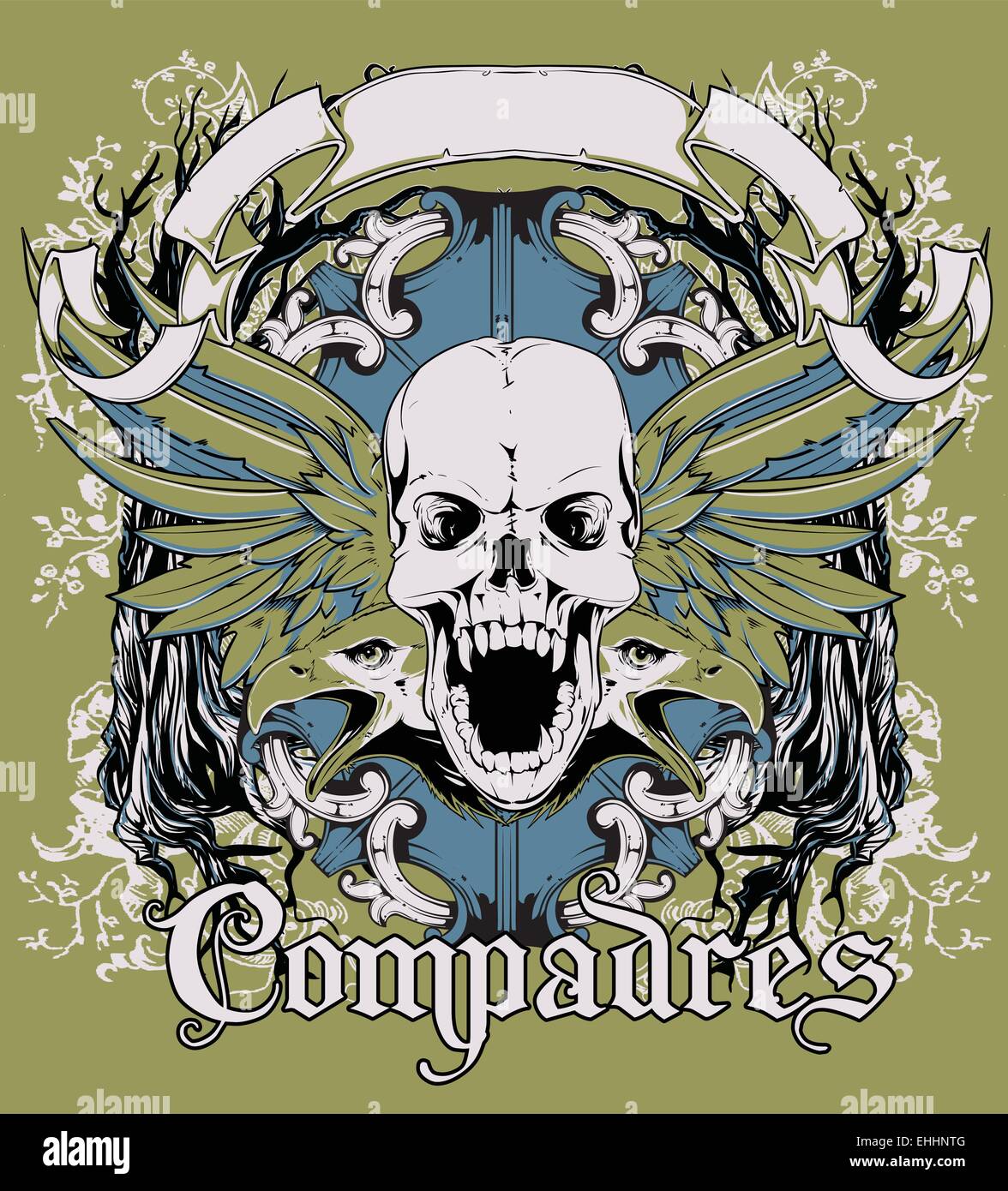 Compadres Stock Vector Images - Alamy