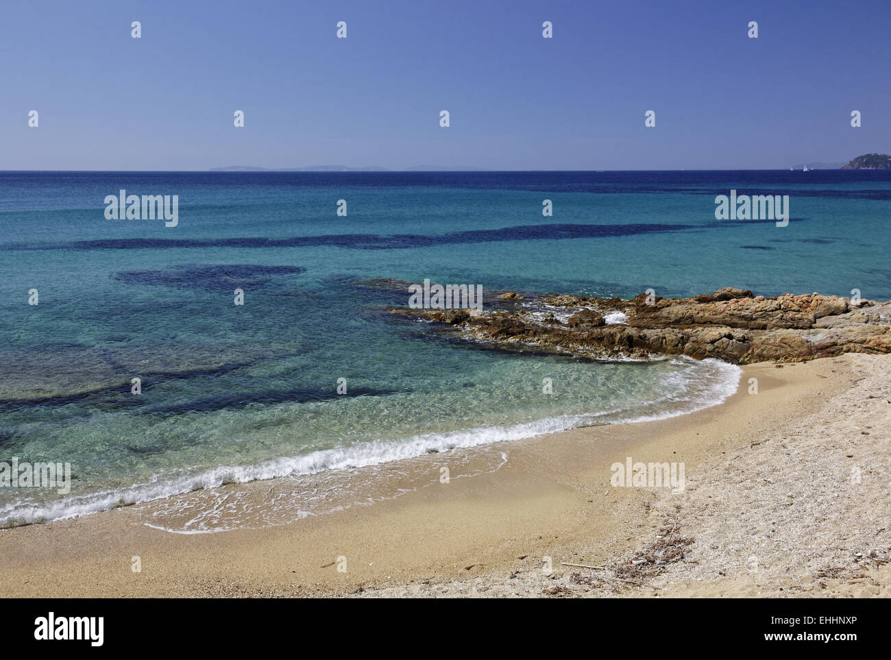 Gigaro beach, Cote d'Azur, Provence Stock Photo - Alamy