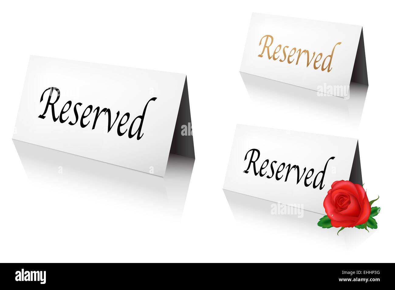 Reserved sign hi-res stock photography and images - Alamy