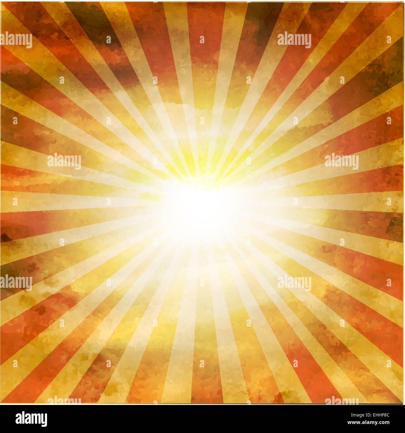 Retro sunburst art hi-res stock photography and images - Alamy