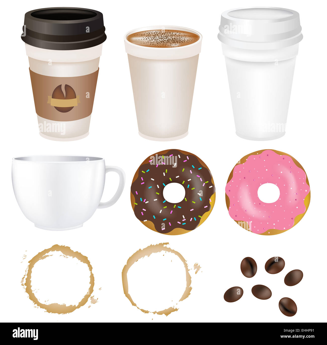 Decorative coffee set hi-res stock photography and images - Alamy