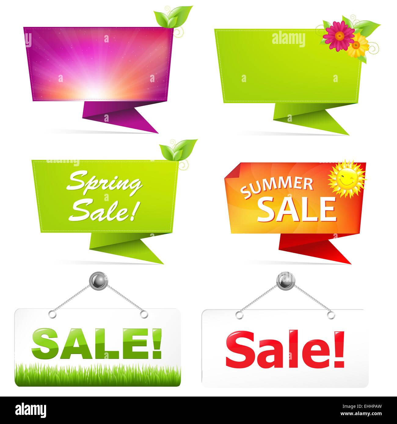 Sale banners special offer Cut Out Stock Images & Pictures - Alamy