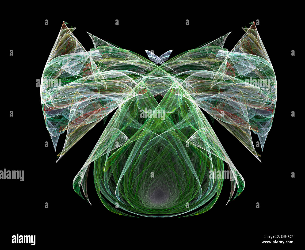 Fractal angel hi-res stock photography and images - Alamy