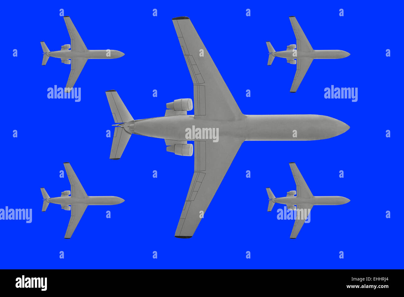 aeroplane, air, aircraft, airliner, airplane, aviation, blank, blue ...
