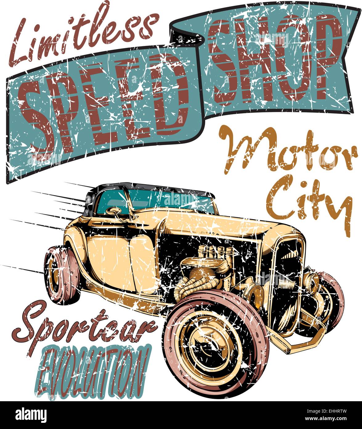 Evolution of motor sport Stock Vector Images - Alamy