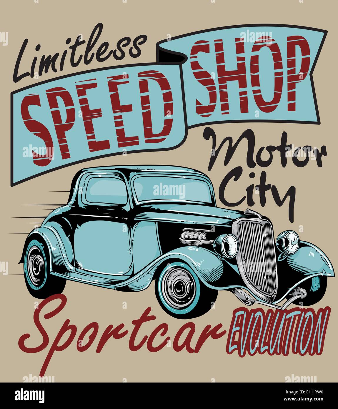 Evolution of motor sport Stock Vector Images - Alamy