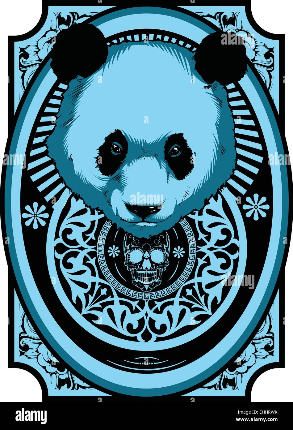 Skull panda hi-res stock photography and images - Alamy