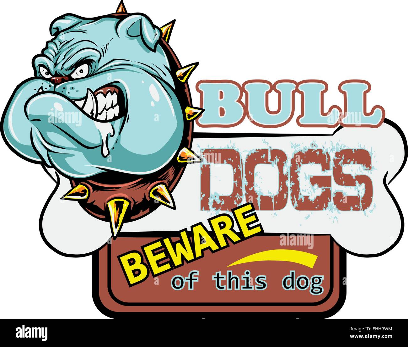Bulldog Sticker Stock Photos & Bulldog Sticker Stock Images - Alamy