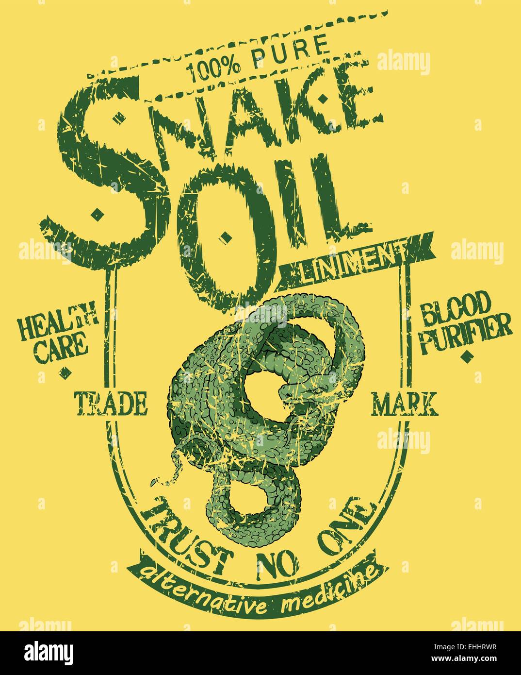 Snake oil hi-res stock photography and images - Alamy
