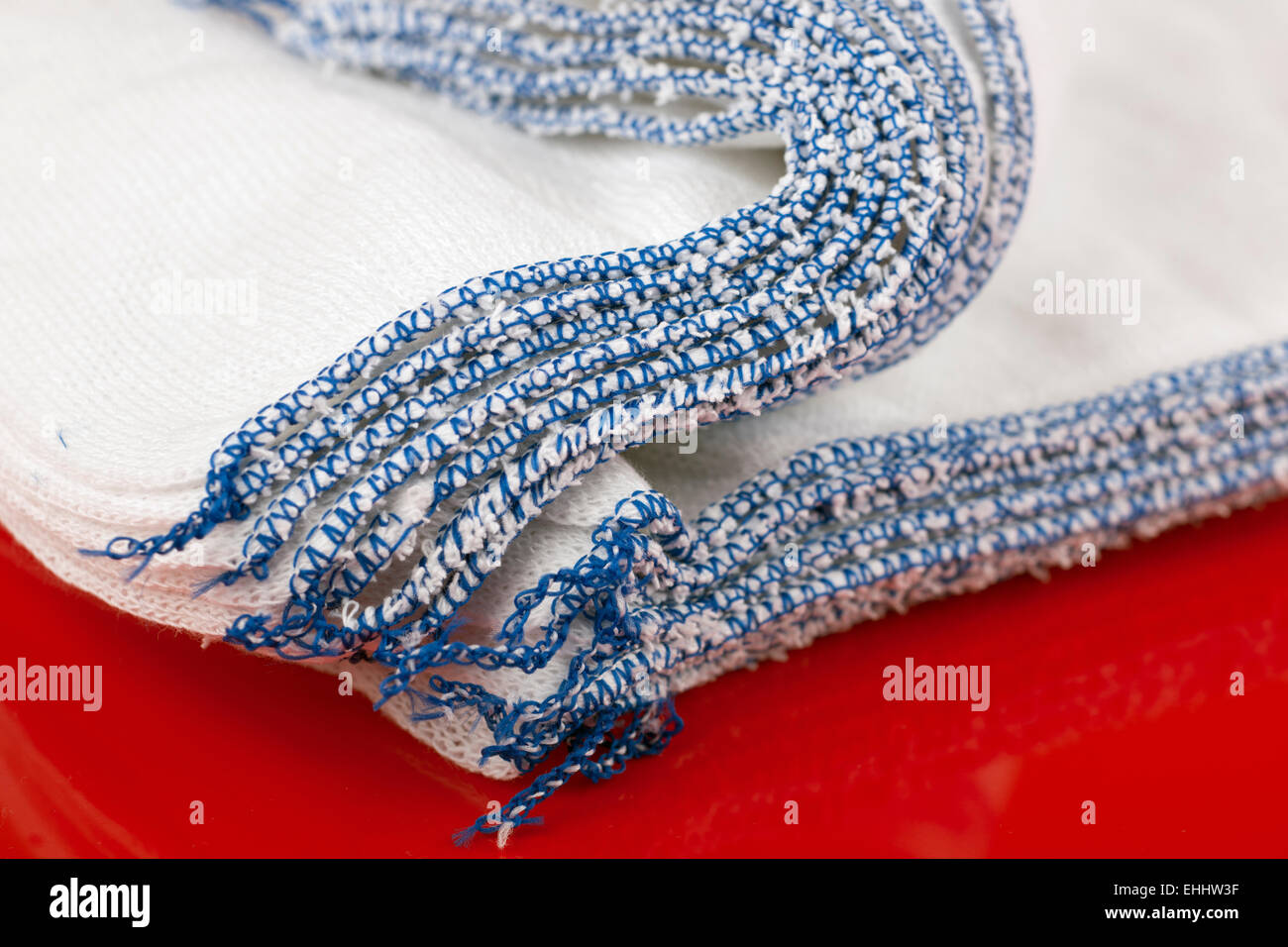 Blue stitching hi-res stock photography and images - Alamy
