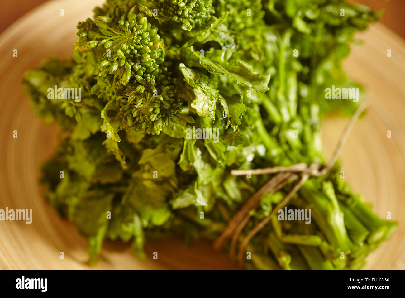 fresh raw broccoli rape Stock Photo - Alamy