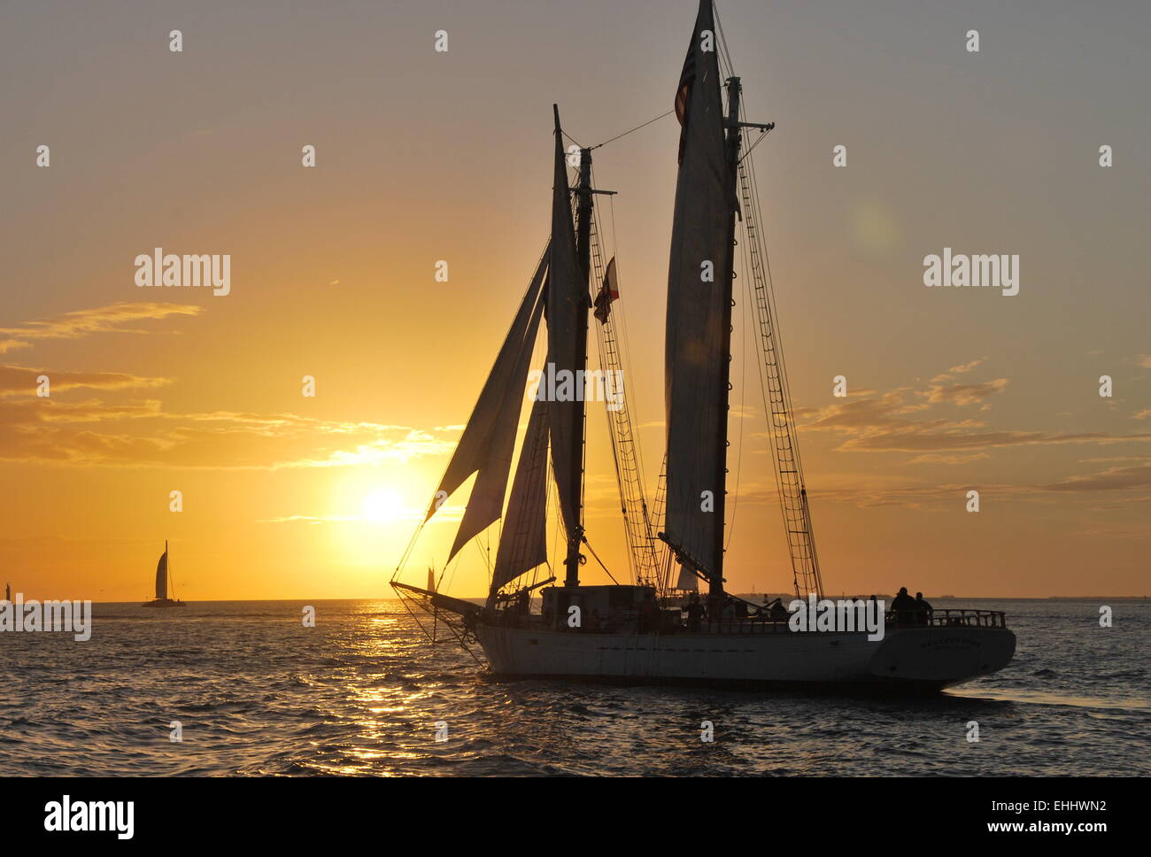 Key West Sunset Stock Photo - Alamy