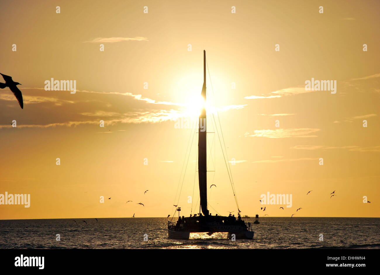 Key West Sunset Stock Photo - Alamy