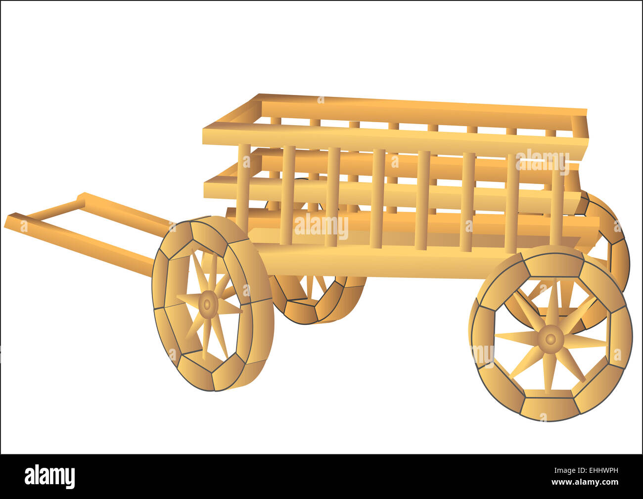 Rustic cart hi-res stock photography and images - Alamy