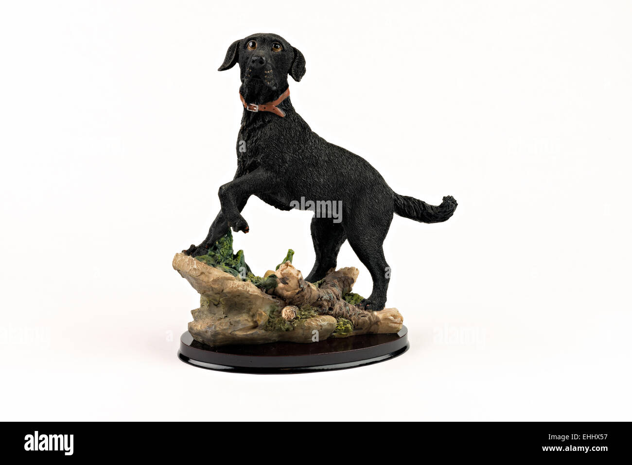 Figure dogs. Close-up. Isolated on a white background Stock Photo - Alamy