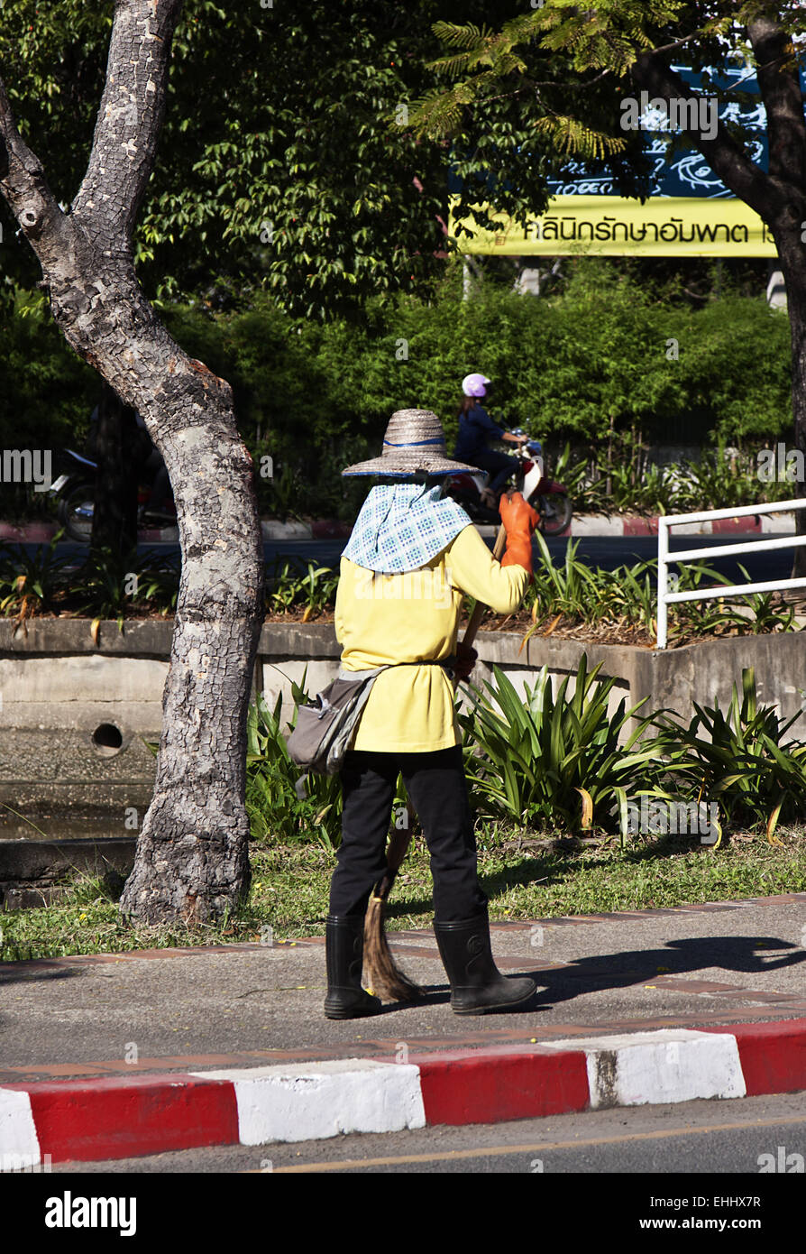 Road sweeper hi-res stock photography and images - Alamy