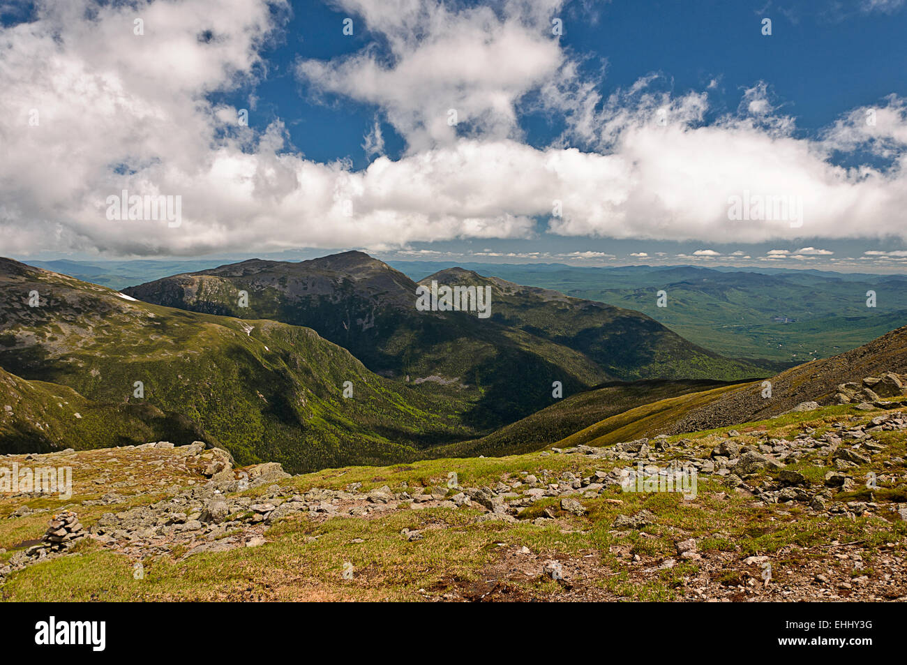 new hampshire mountain top view of Mount Washington Stock Photo - Alamy
