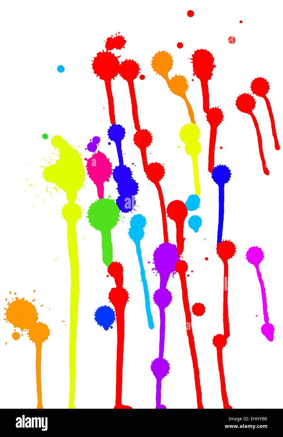 Colorful blots hi-res stock photography and images - Alamy