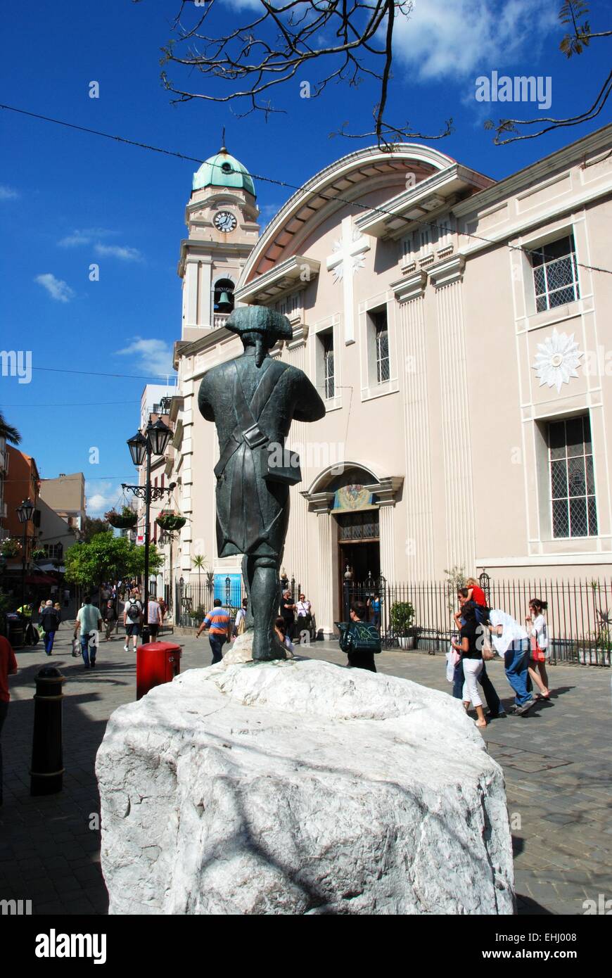 Statue gibraltar hi-res stock photography and images - Alamy