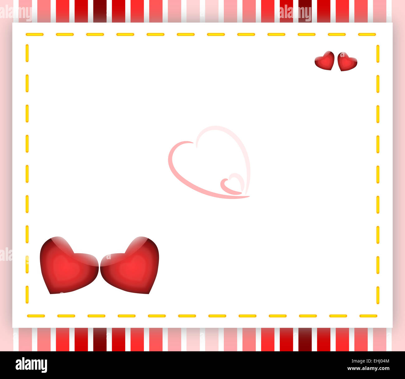 Blank heart hi-res stock photography and images - Alamy
