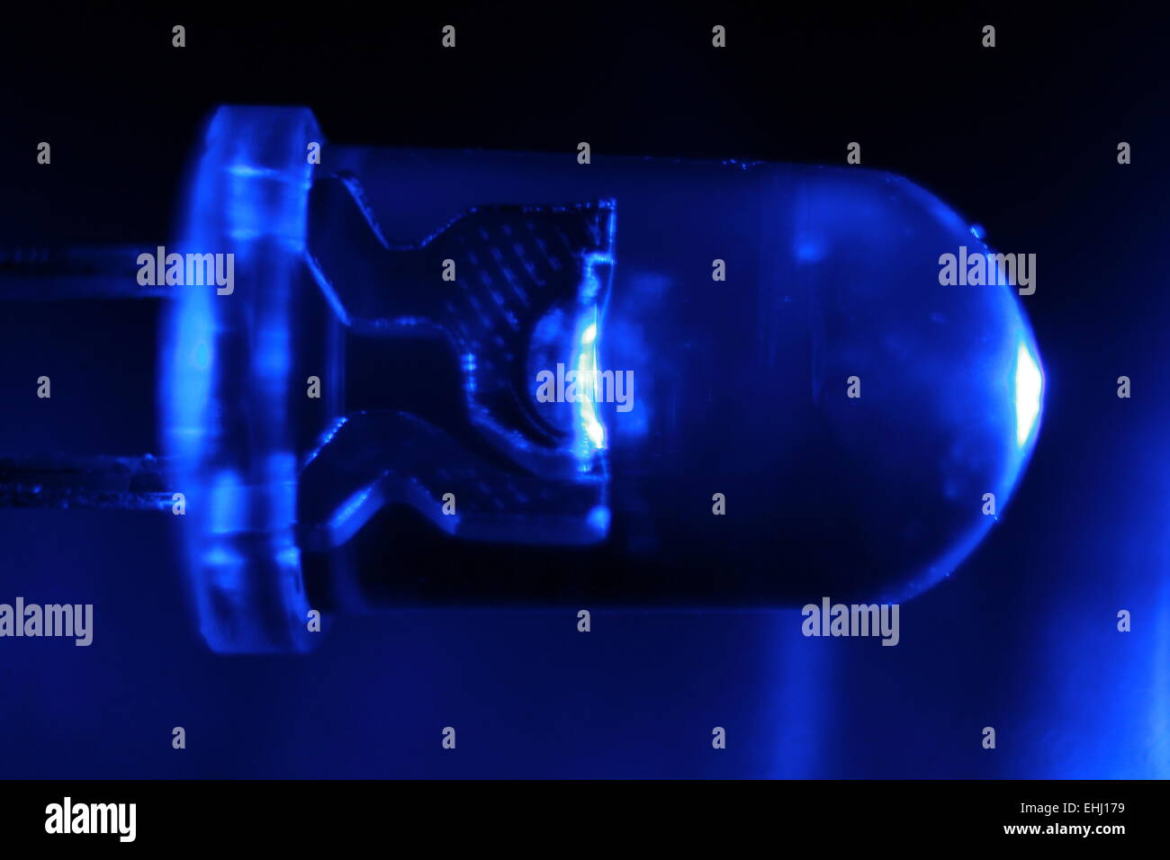blue LED light Stock Photo - Alamy