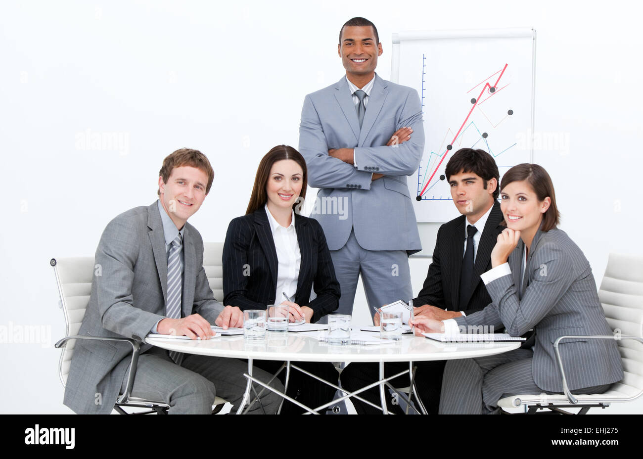 Man doing presentation hi-res stock photography and images - Alamy