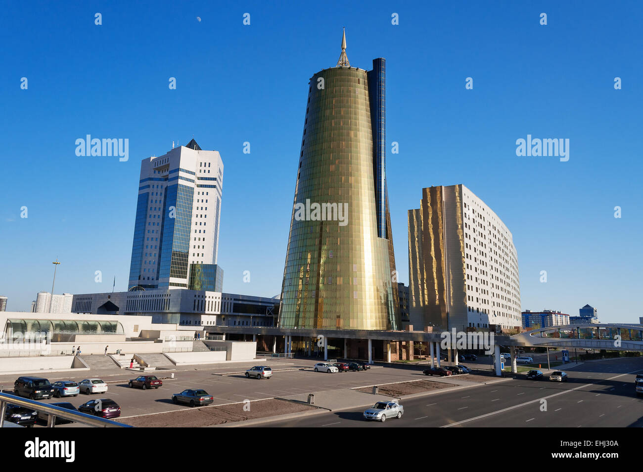 Modern buildings on Water-Green Boulevard Stock Photo - Alamy