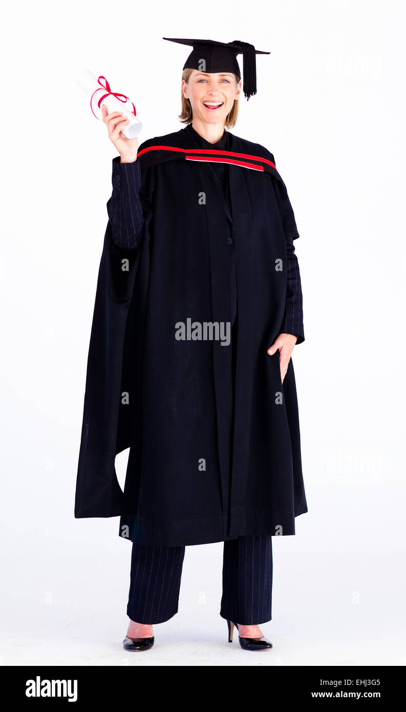 Attractive girl celebrating success hi-res stock photography and images ...