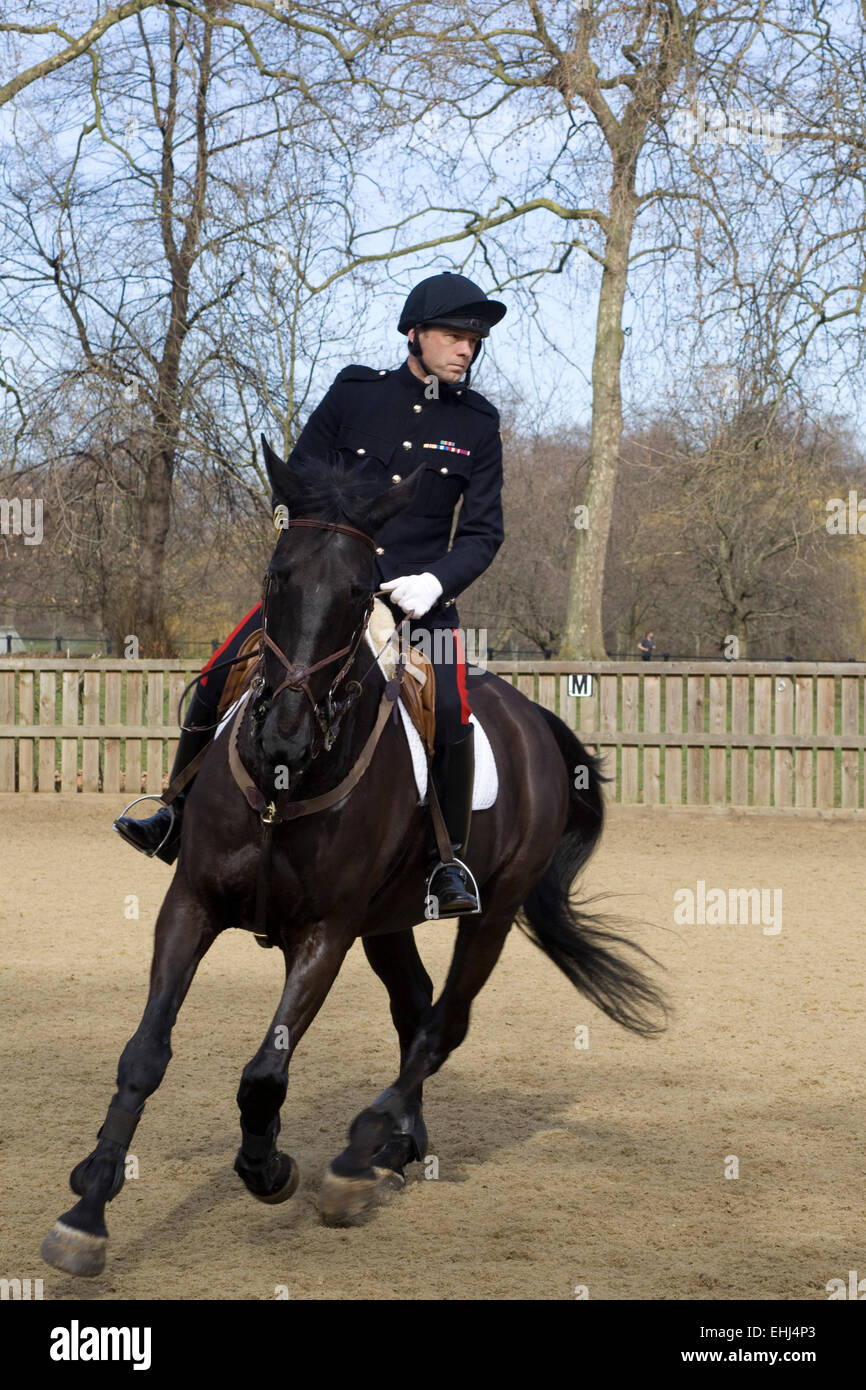 Household cavalry mounted regiment barracks hi-res stock photography ...